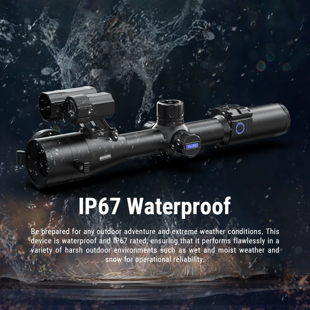 Pard Ds35-lrf Night Vision Scope 2k Digital 450m Ir Day And Night ...