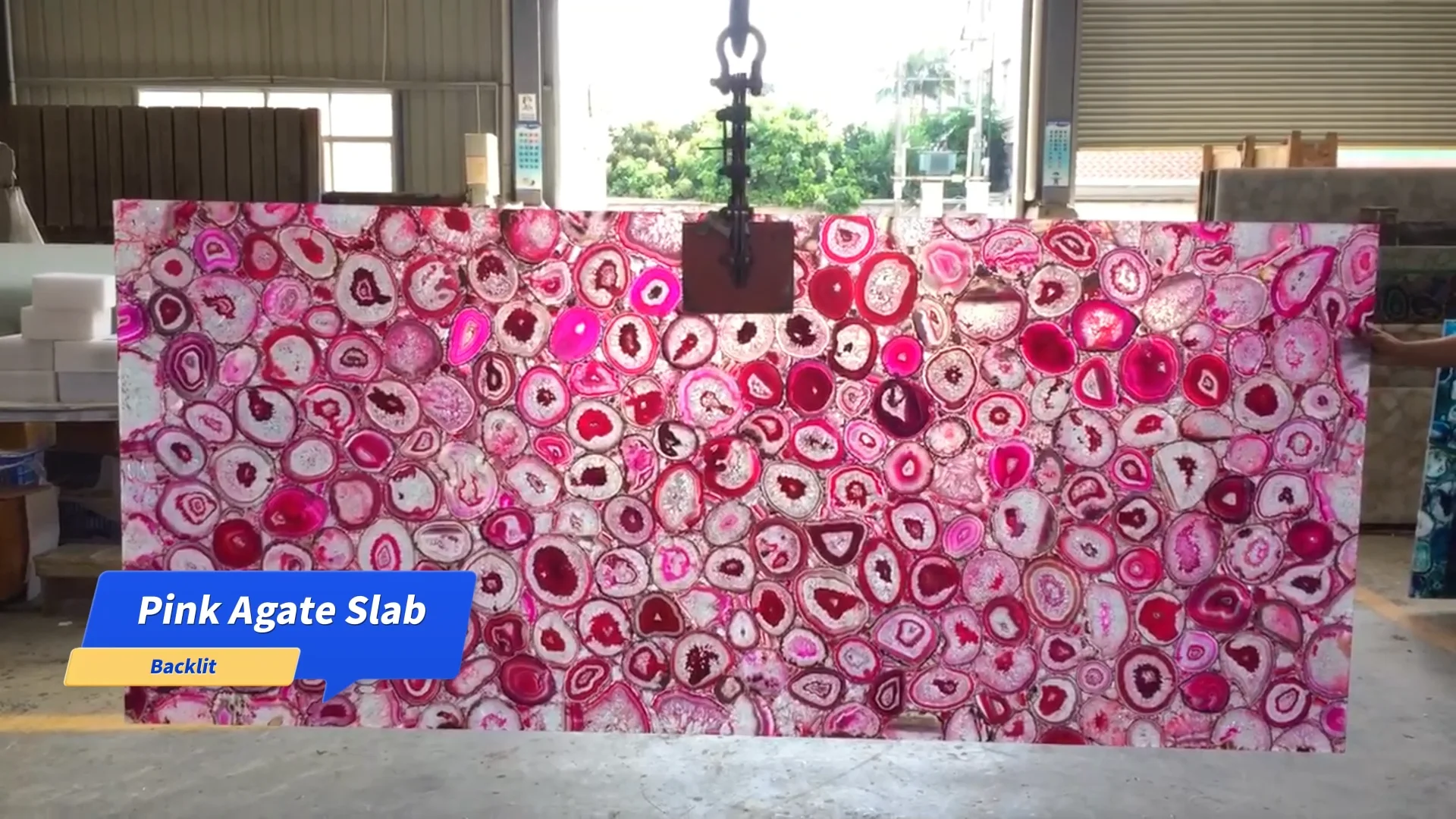 Backlit Interior Wall Cladding Colorful Thin Stone Translucent Agate ...