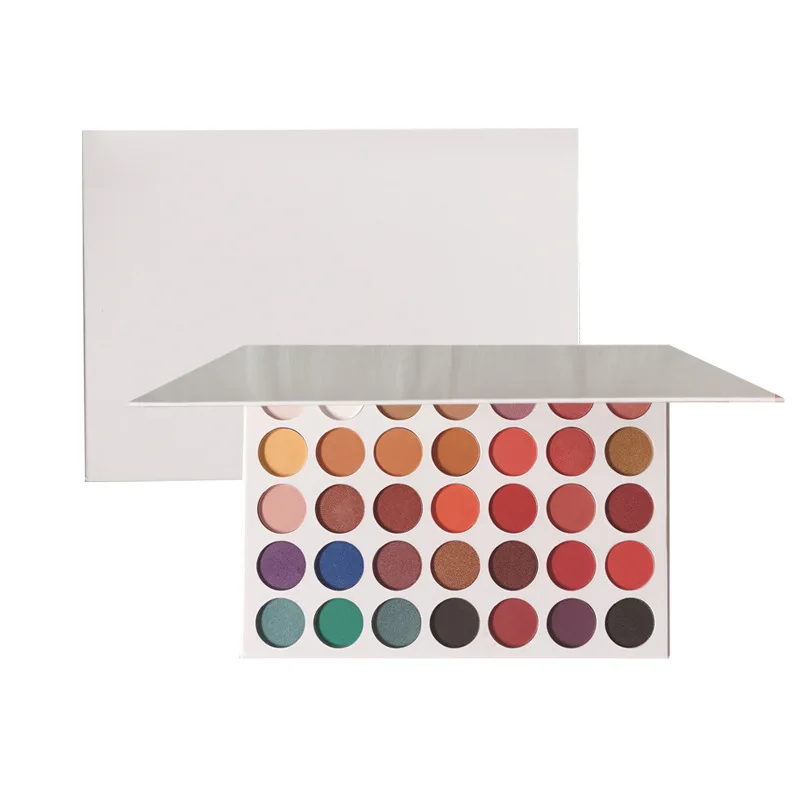 High Pigmented Eyeshadow Palette 35 Colors Christmas Makeup Eye Shadow ...
