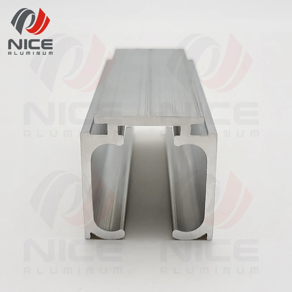Aluminum Factory Heavy Sliding Door Track Profile With Roller - Buy ...