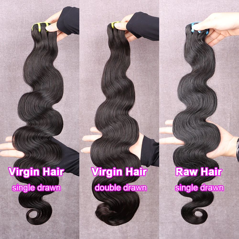 Grade 12a Peruvian Double Drawn Hair Bundles Cheap 100% Virgin Cuticle ...
