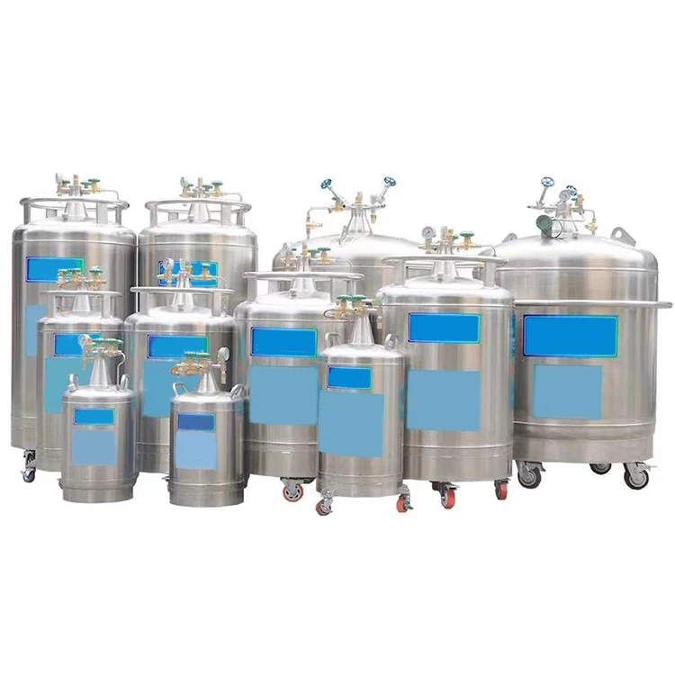500l Cryogenic Dewar Liquid Nitrogen Semen Storage Tank Liquid Nitrogen Container For Artificial ...