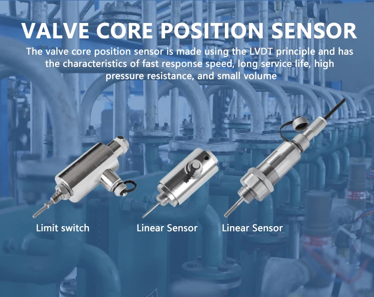 Heutin SDVH20 Spring Loaded DC LVDT Position Sensors