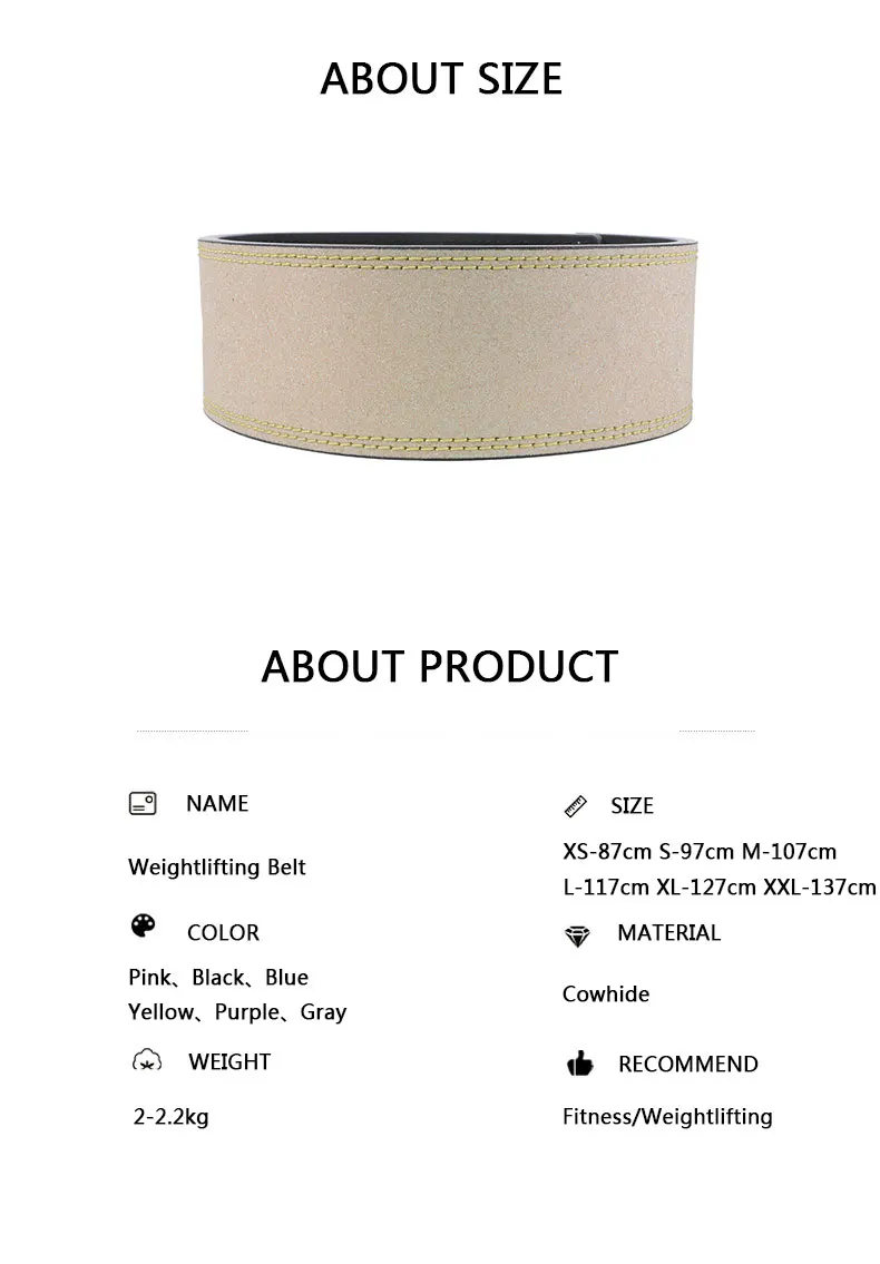 2024 New Color 10mm Sparkle Lever Belt Adjustable Glitter Gym Belt ...