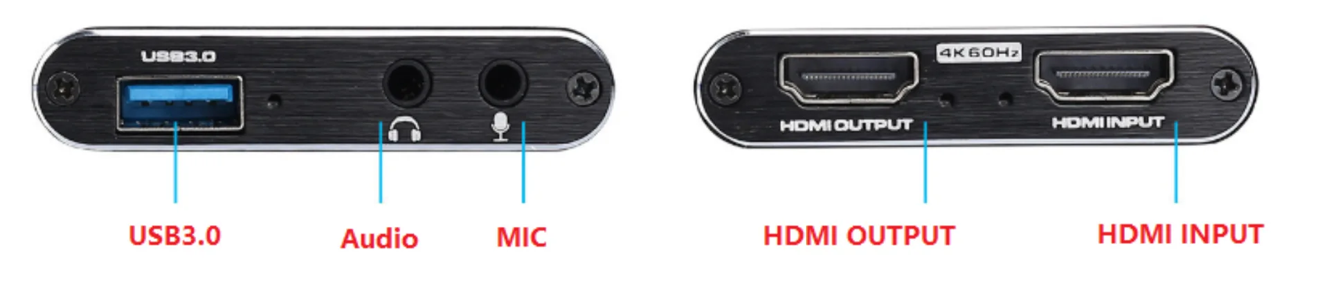 4k Input Hdmi To Usb3.0 Capture Card Dongle 1080p Hdmi Loopout Video ...