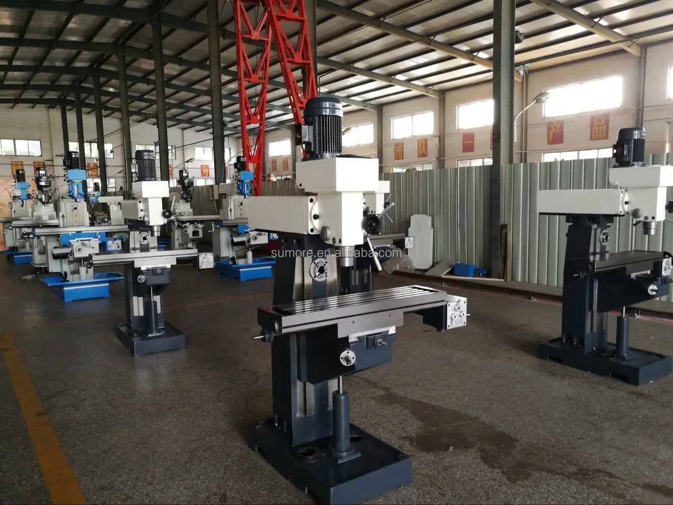 SUMORE Horizontal and Vertical Milling Machine Drilling Milling ...