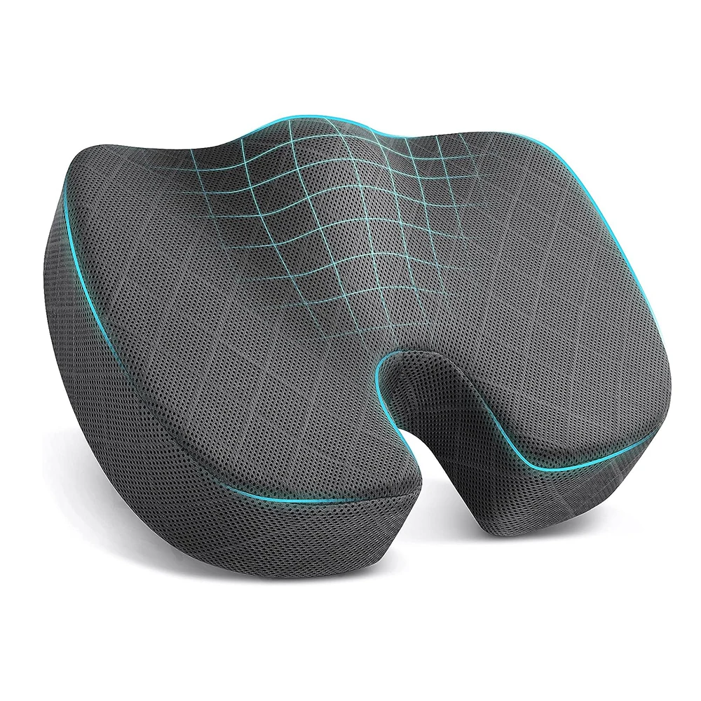 Ergonomic Memory Foam Seat Cushion for Office Chair