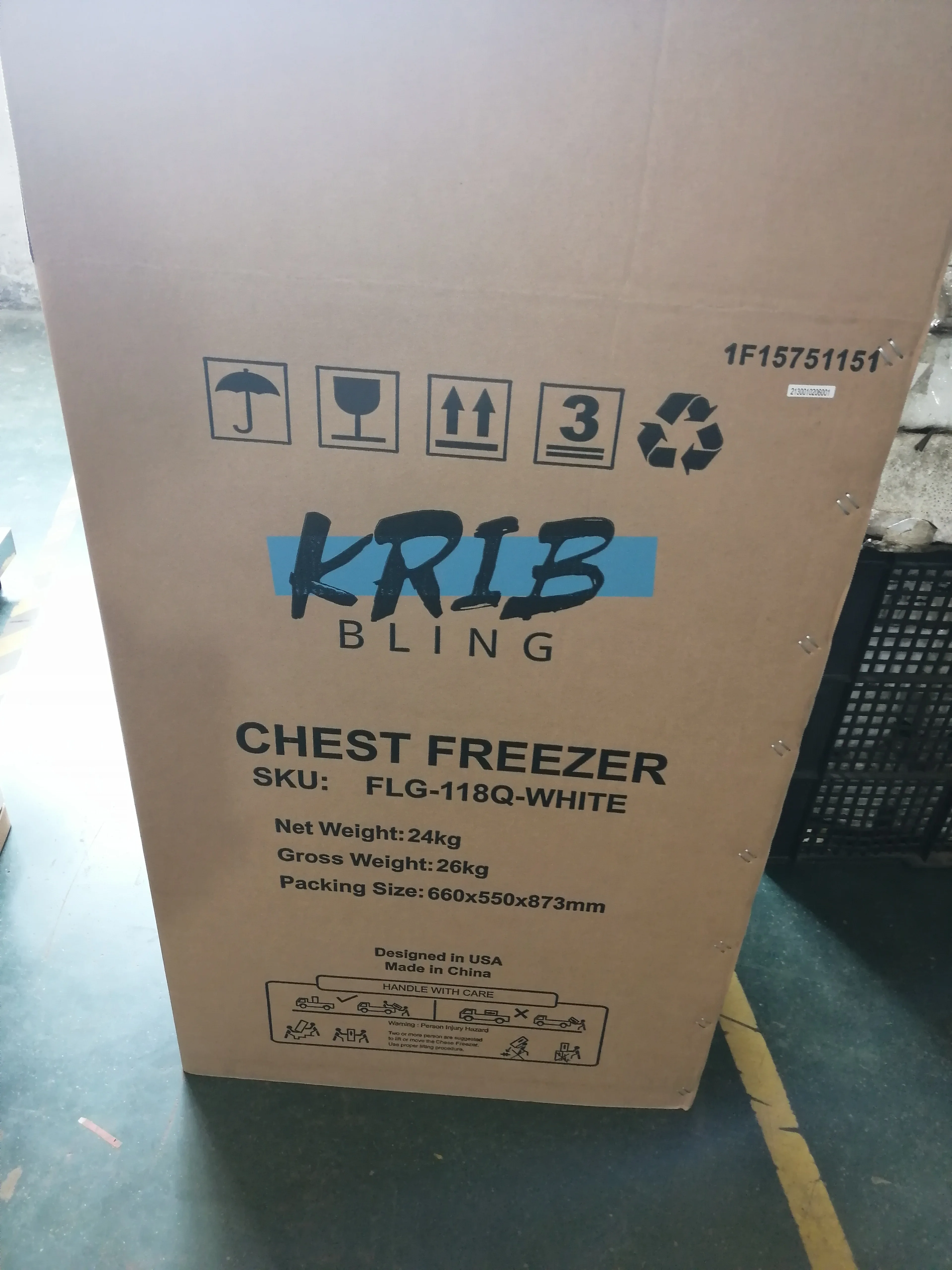 2024 FEILONG 250liter Chest Freezer - Efficient & Reliable