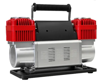 300l/min 12v /24v Cabled Heavy Duty Tire Compressor With Double ...