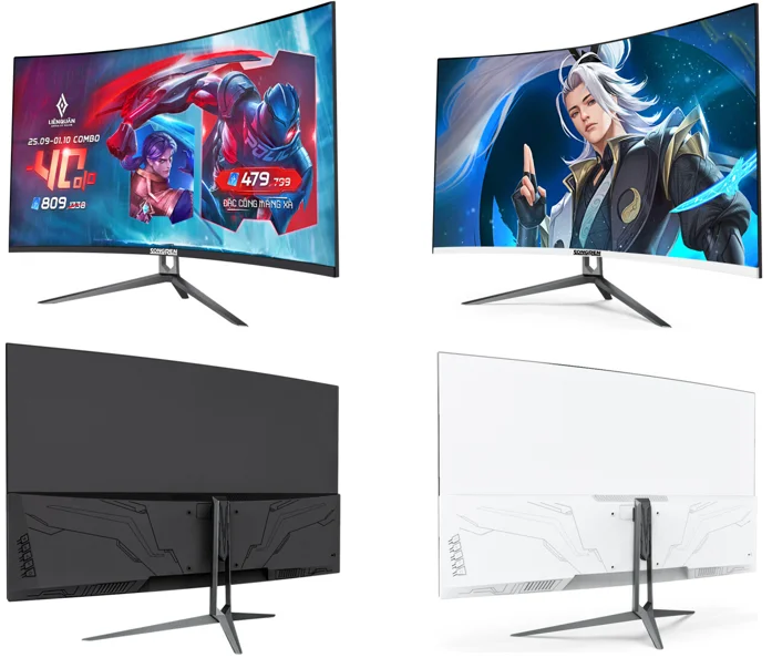 32 Inch 1k Full Hd 1080p Wide Screen Vga 75hz 144hz Frameless Super ...