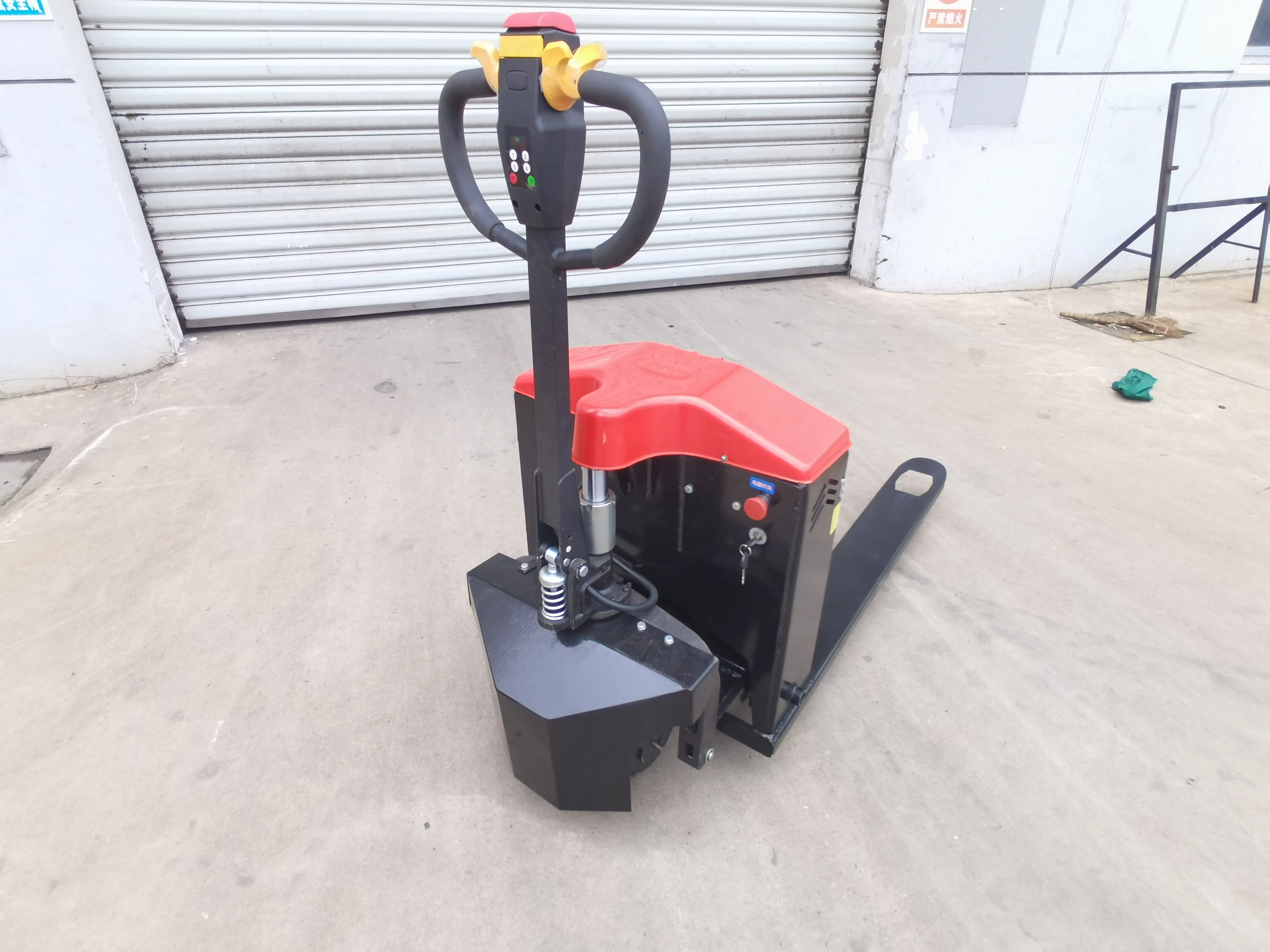 2000kg 3000kg Full Electric Off-road Pallet Truck Forklift Stacker ...