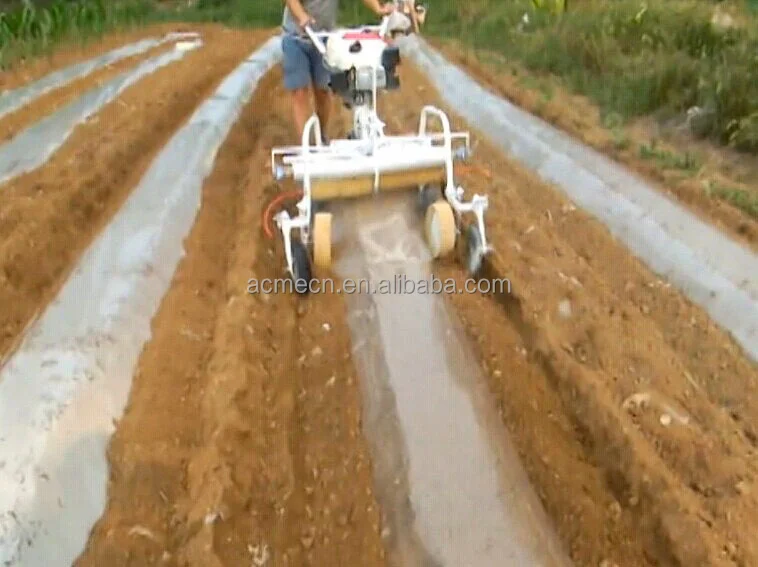 Agricultural Plastic Mulch Applicator Laying Machine - Buy Plastic ...