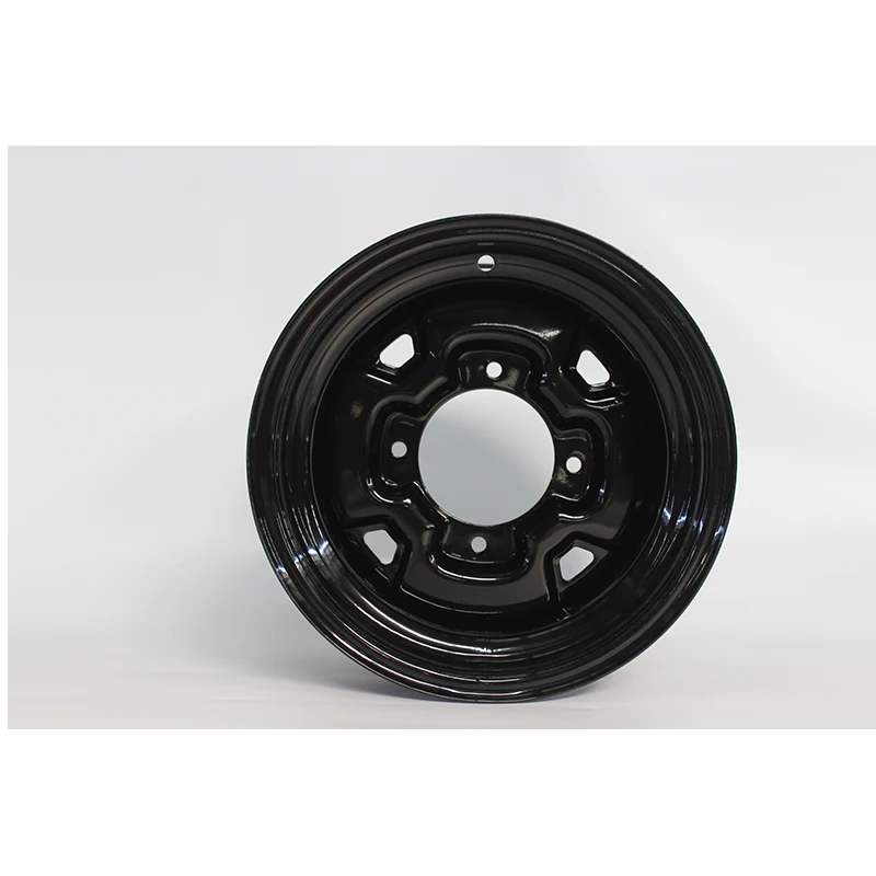 12 Inch High Quality Cart Car Wheel 12x6 12x8 4 Hole Hub Wheel Rim For ...