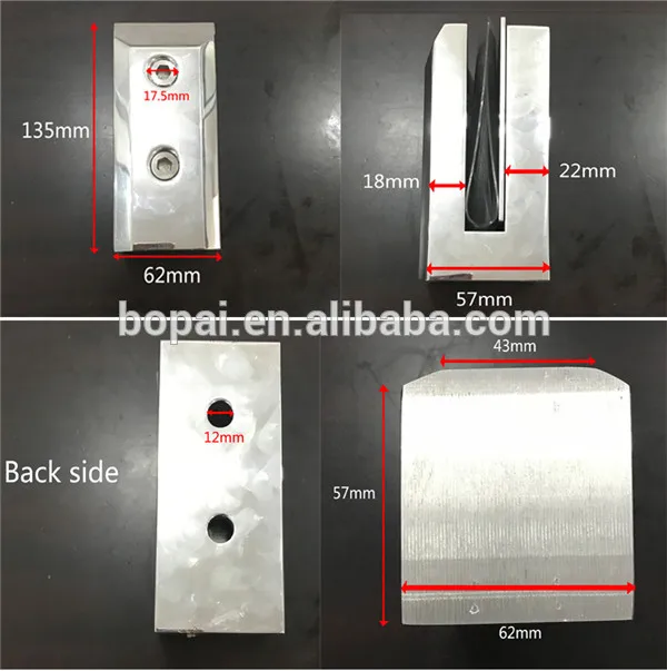 Stainless Steel Face Fixed Side Mounted Glass Balustrade Spigot - Buy ...