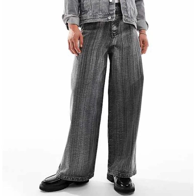 Alibaba.com: Men's Slim Straight Leg Jeans, Rust Earth Color Washed ...