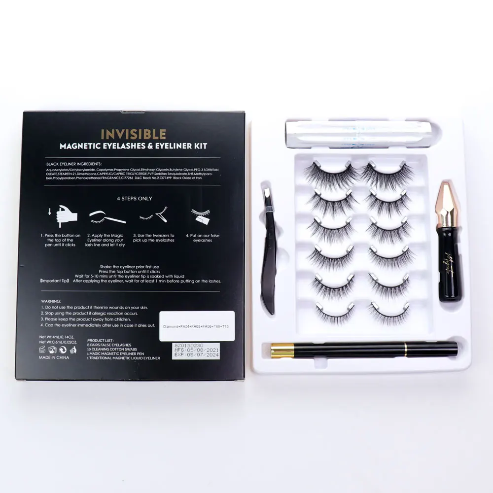 Shop Our Magnetic Eyeliner and Eyelashes Set for Natural Look