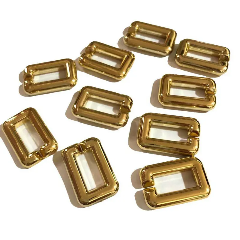 Wholesale Large Plastic Link Chain Shiny Gold Plastic Chain For Shoes ...