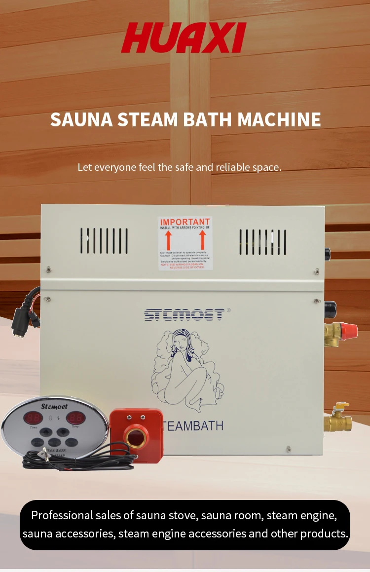 3kw 4.5kw 6kw 9kw Sauna Steam Engine Wet Steam Bath Machine Steam ...