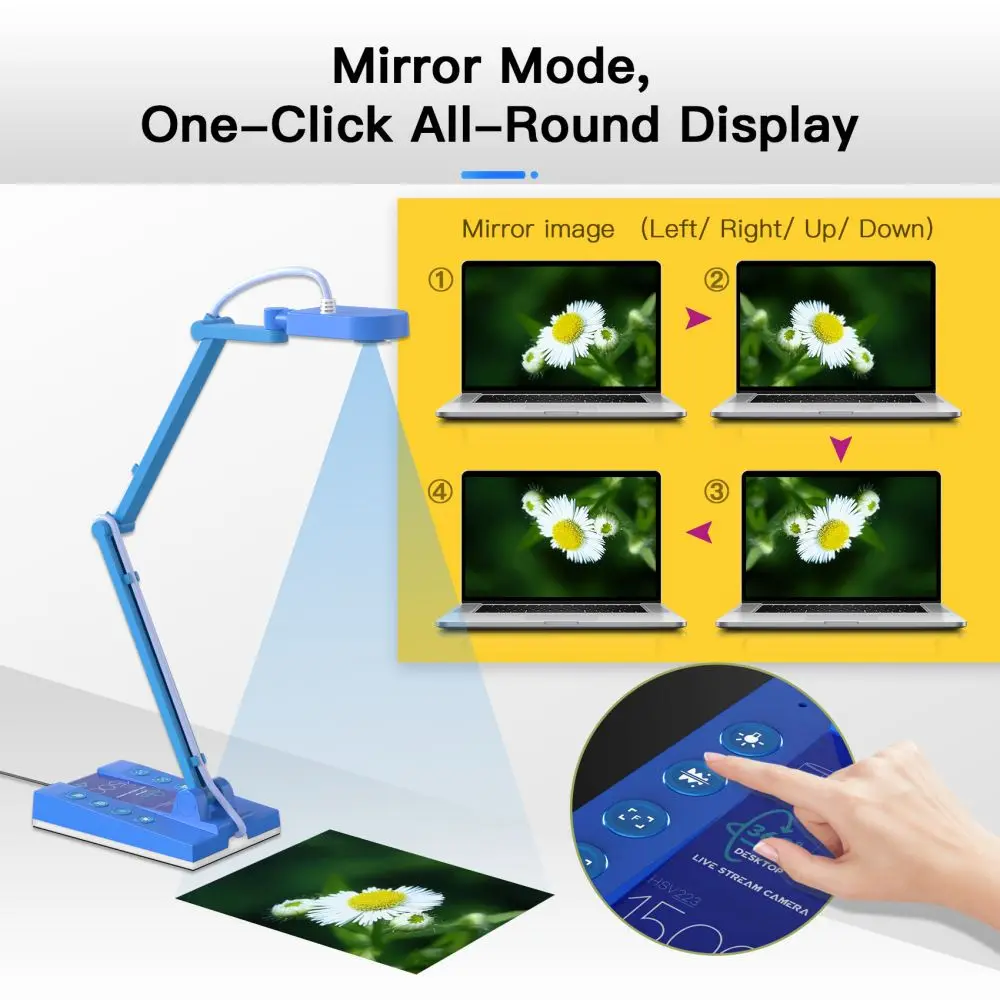 Multi-joint 360 Degrees 12m Zoom X4 Usb Camera High Definition Webcam Document Camera - Buy ...