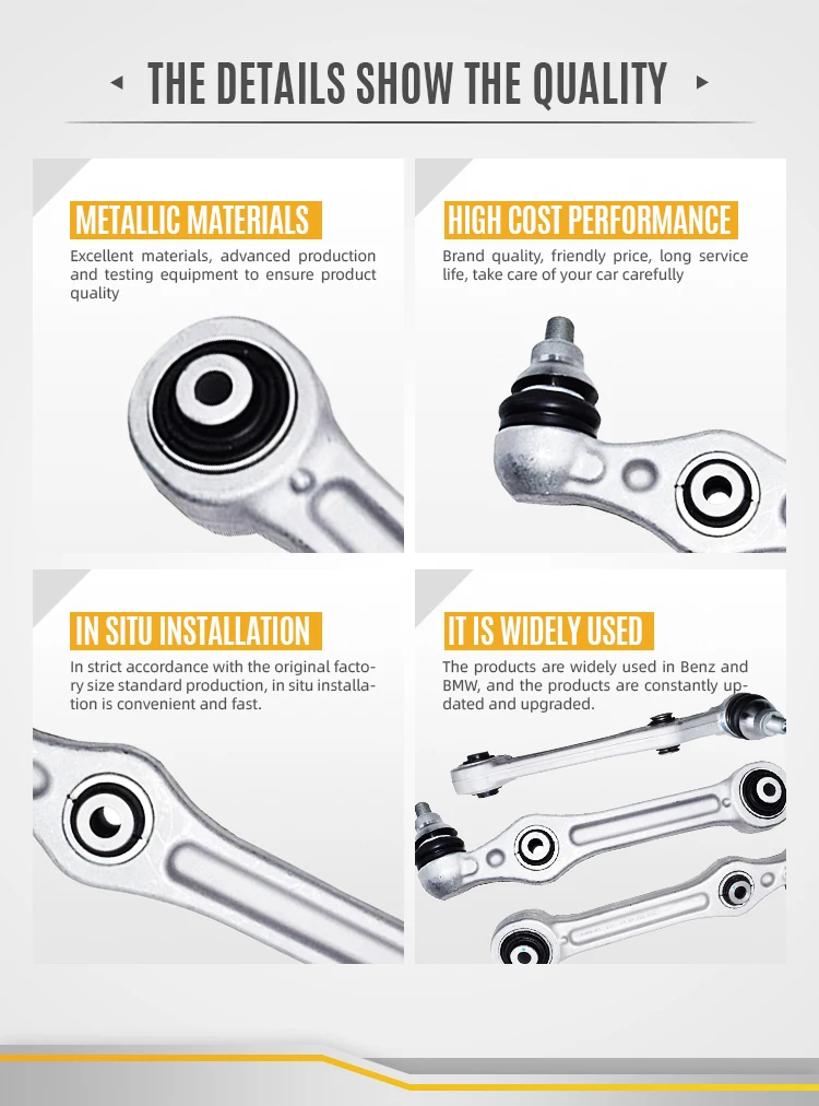 YOUPARTS 2123302711upper Front Suspension Kits peugeot 206 Control Arm ...