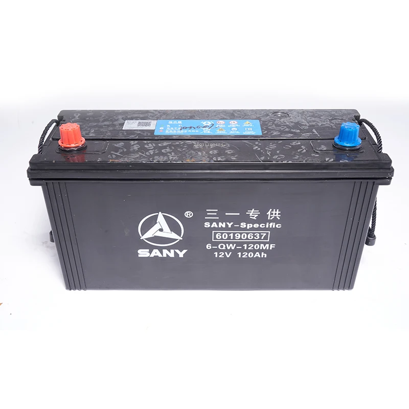 60190637 Acid Battery 6-QW-120MF for SANY Construction Machinery