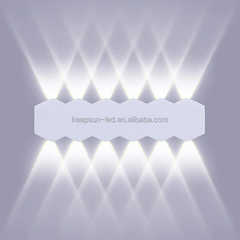 2w 4w 6w 8w Indoor Squiggle Lamp Led Wall Lamp Waterproof Ip65 Ac85 ...