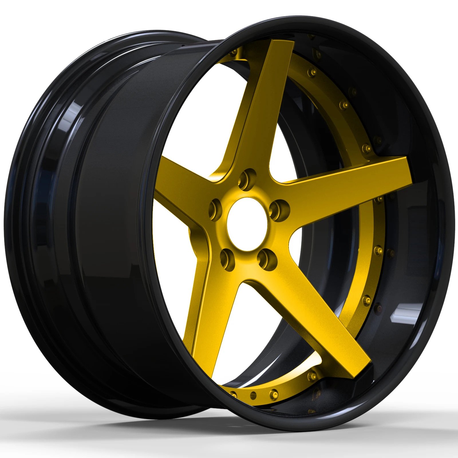 Center Polished Forgepassenger Forged Alloy Car Wheels19 20 21 Inch ...