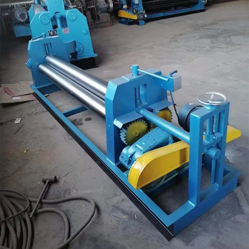 3 Roller Steel Rolling Machine - Manual & Efficient