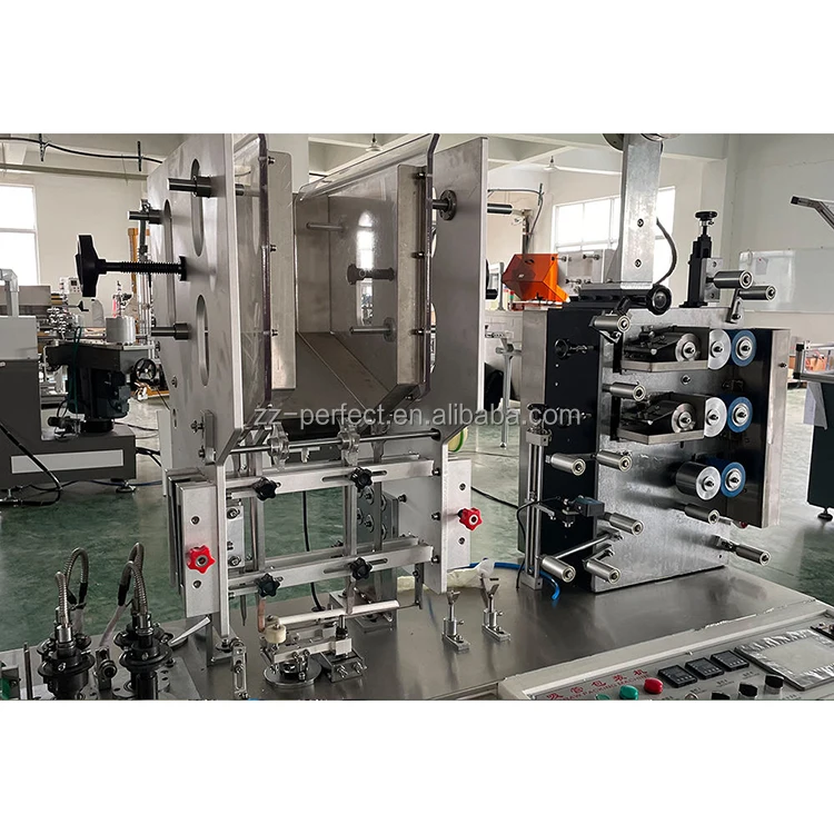 Plastic Drinking Straw Wrapping Machine 580 Pcs/min Single Plastic ...