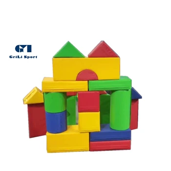 High Density Gymnastic Soft Play Blocks For Kids - Buy Soft Blocks For ...