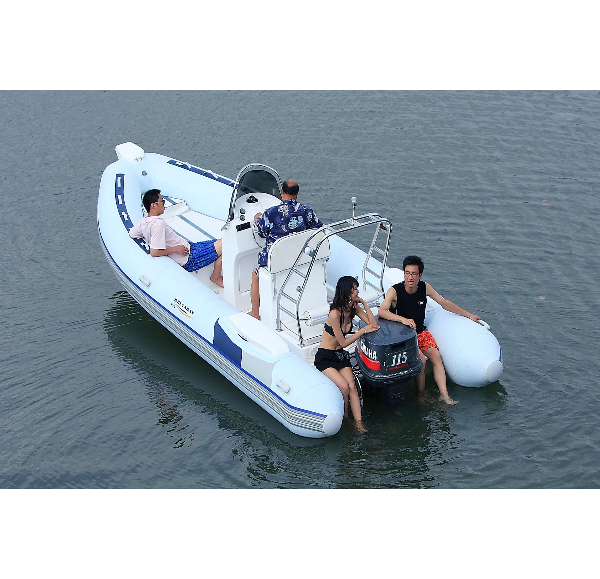 Rib635 Rib Hypalon Motor Boat Boat Engine - Buy Rubber Boat inflatable ...