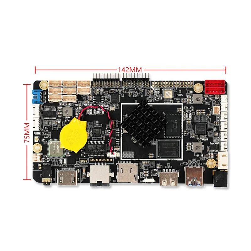 Dual Edp Dual LVDS HD Intelligent Main Board Display Screen