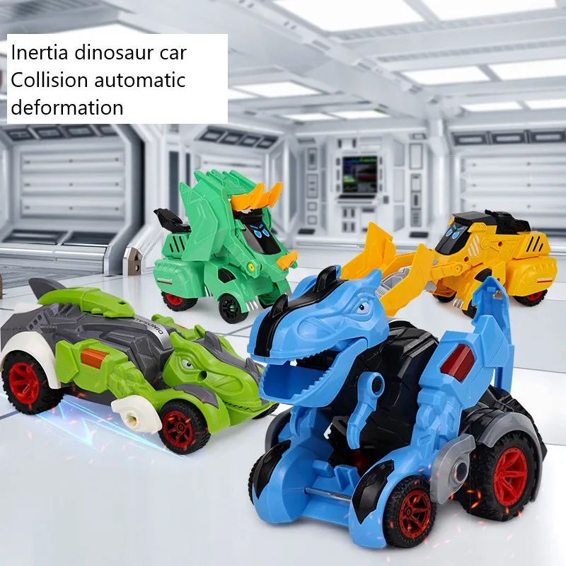Dinosaur Deformation Car Toys - Fun for Kids & Collectors