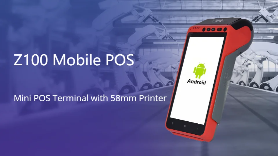4g Pos Support Fingerprint+scanner Oem Nfc Qr Code Android Pos Terminal ...