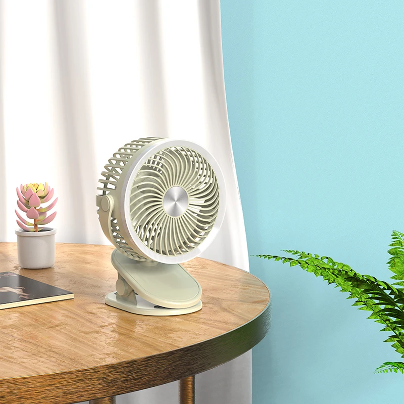New Clip Fan Wireless Portable Loop With Clip 360 Degree Oscillating ...