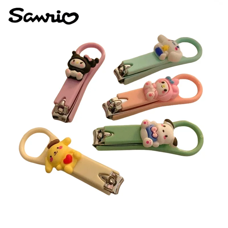 Kuromi My Melody Cinnamoroll Sanrio Anime Cute Nail Clippers Creative ...