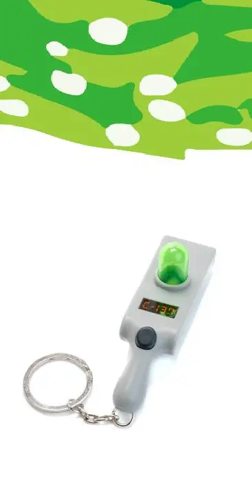 Rick And Morty Portal Gun Key Ring Light Key Chain Surrounding Portal ...