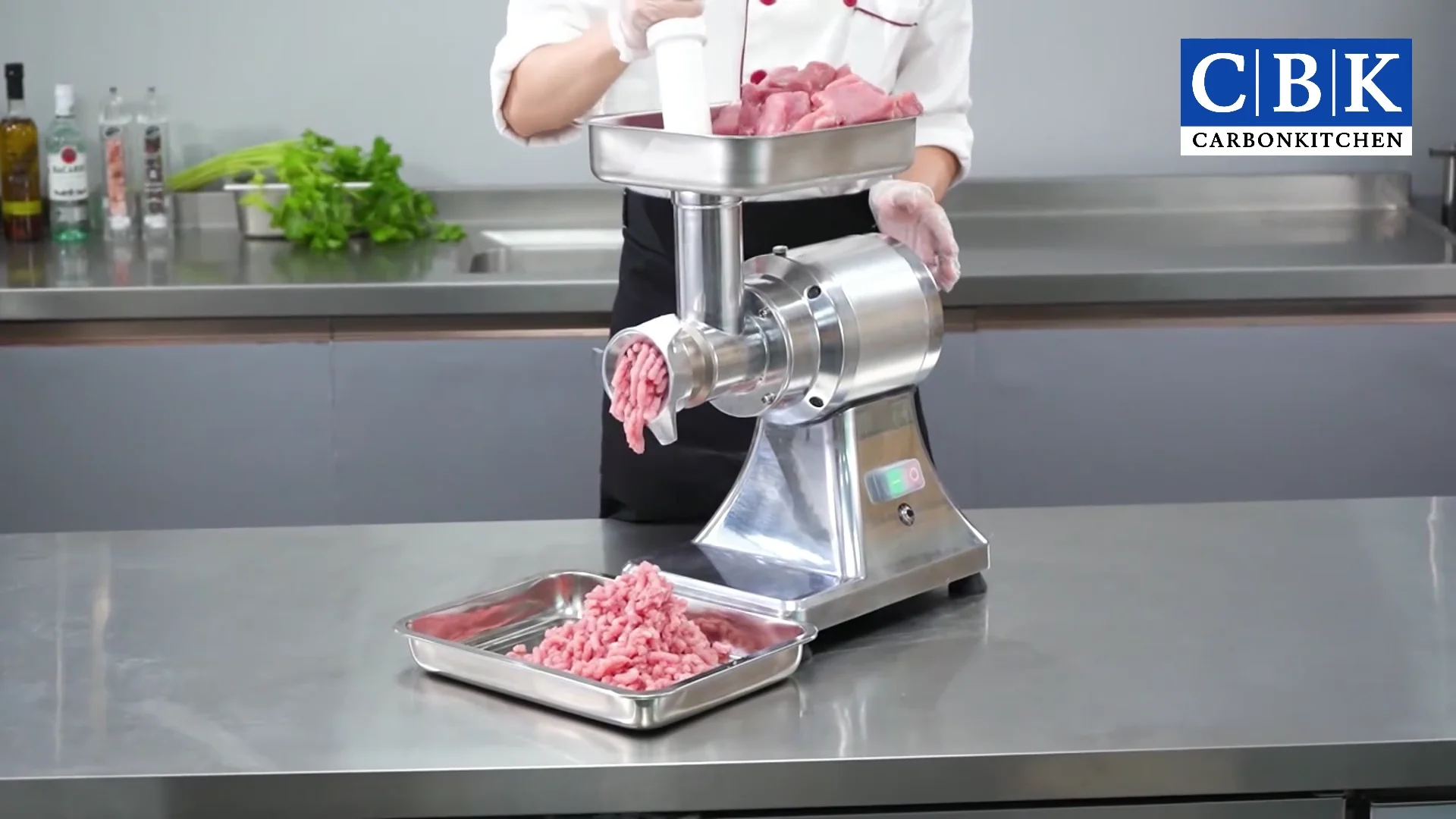 735w22# Sus304 Professional Commercial Electric Sausage Meat Grinder ...