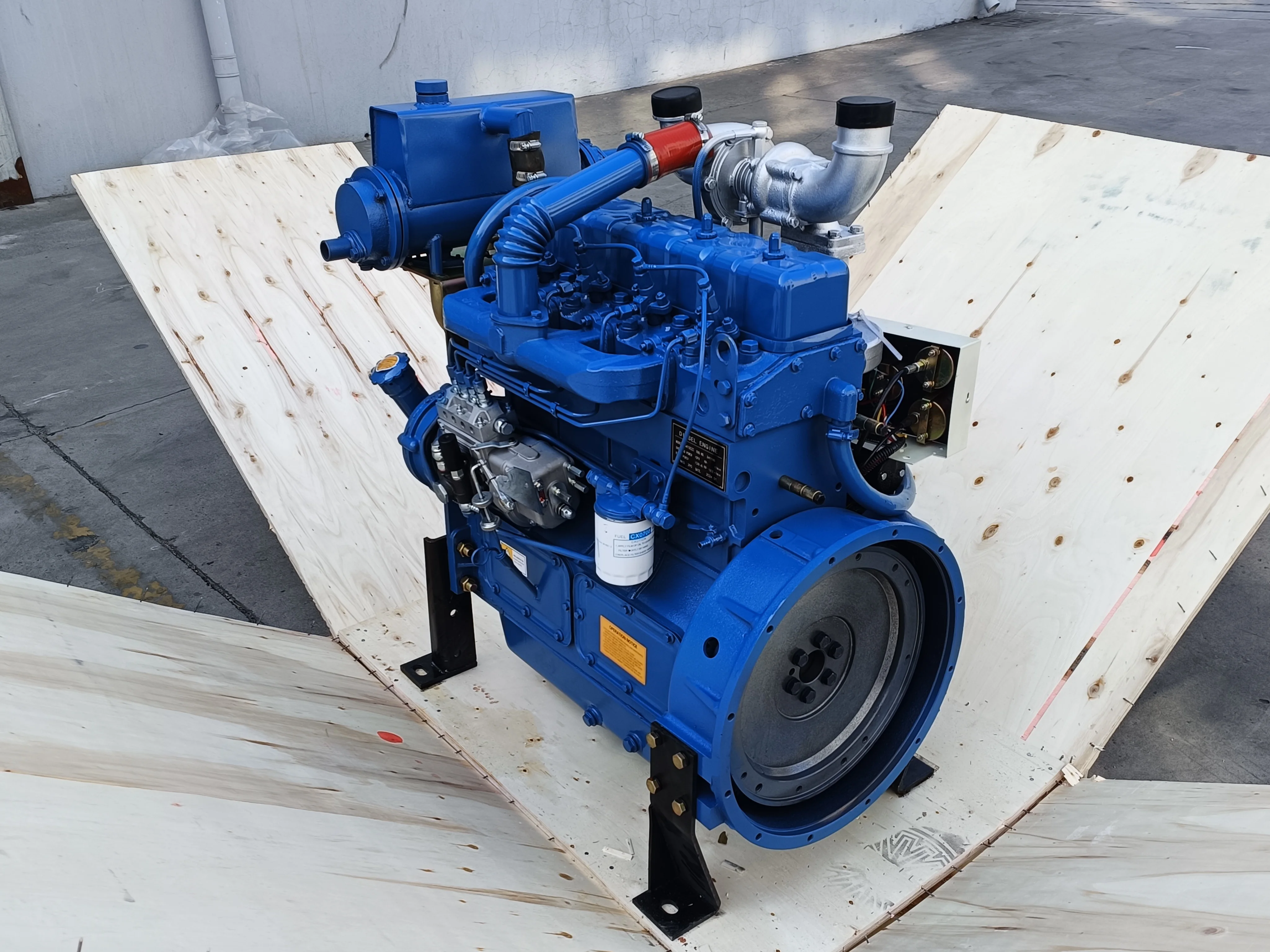 Genuine Ricardo Zh4100zc Marine Diesel Engine Turbocharged Water Cooled ...