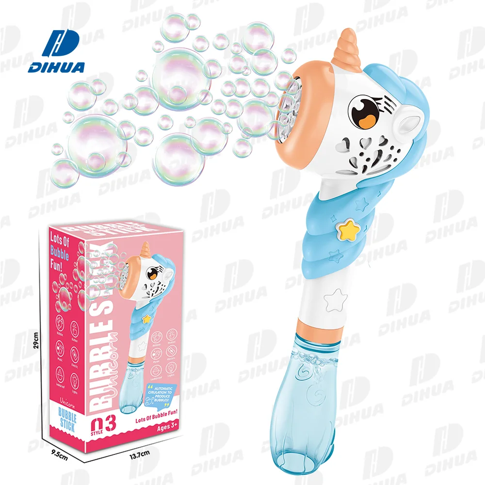 Unicorn Bubble Wands For Kids Bubbles Party Favors Summer Outdoor Toys ...