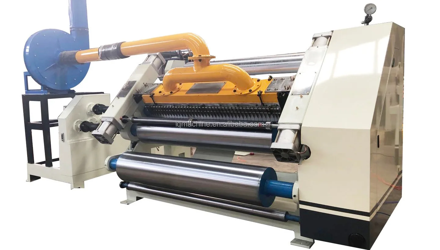 Automatic Single Facer Corrugated Cardboard Carton Paper Box Products ...