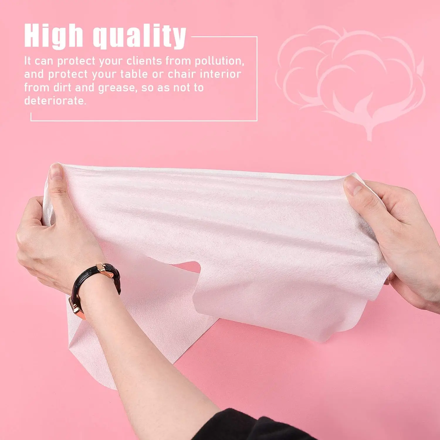 Natural Disposable High Quality Disposable Nonwoven Neck Pillow Cover ...