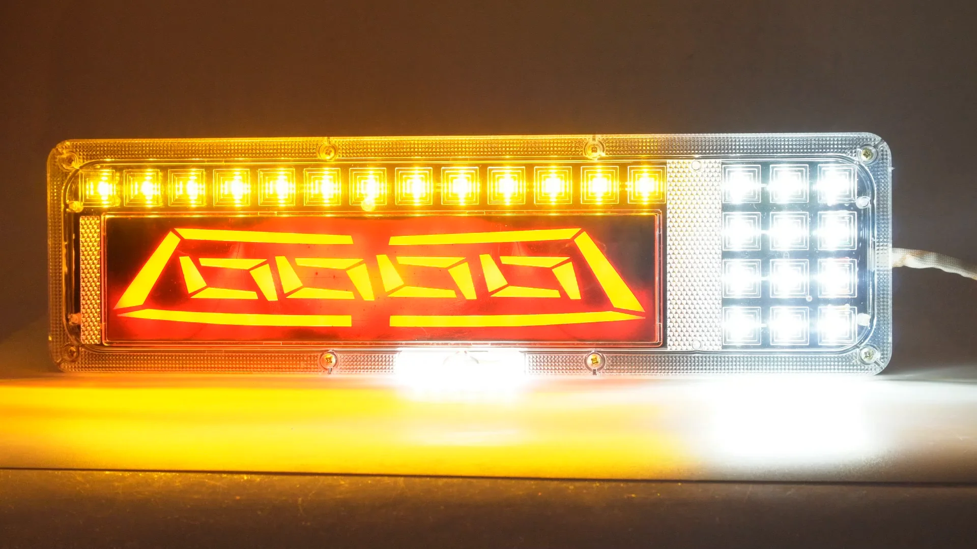 Flowing Rear Lamp Stop Turn Brake Light Truck 24v Truck Tail Lights ...