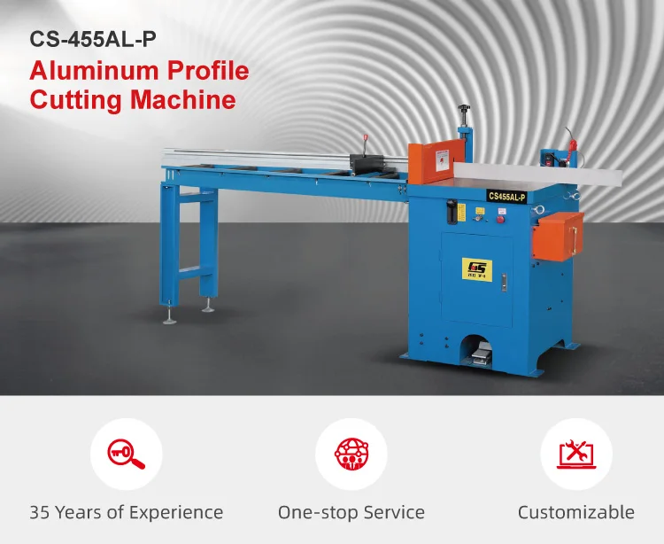 Cs-455al-p Automatic Aluminum Profile Cutting Machine Stainless Steel ...