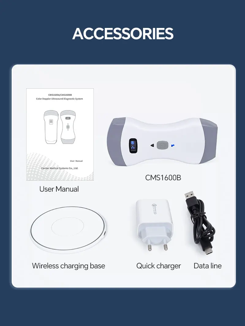 CONTEC CMS1600B-VET Ultrasound Machine for Veterinary Use