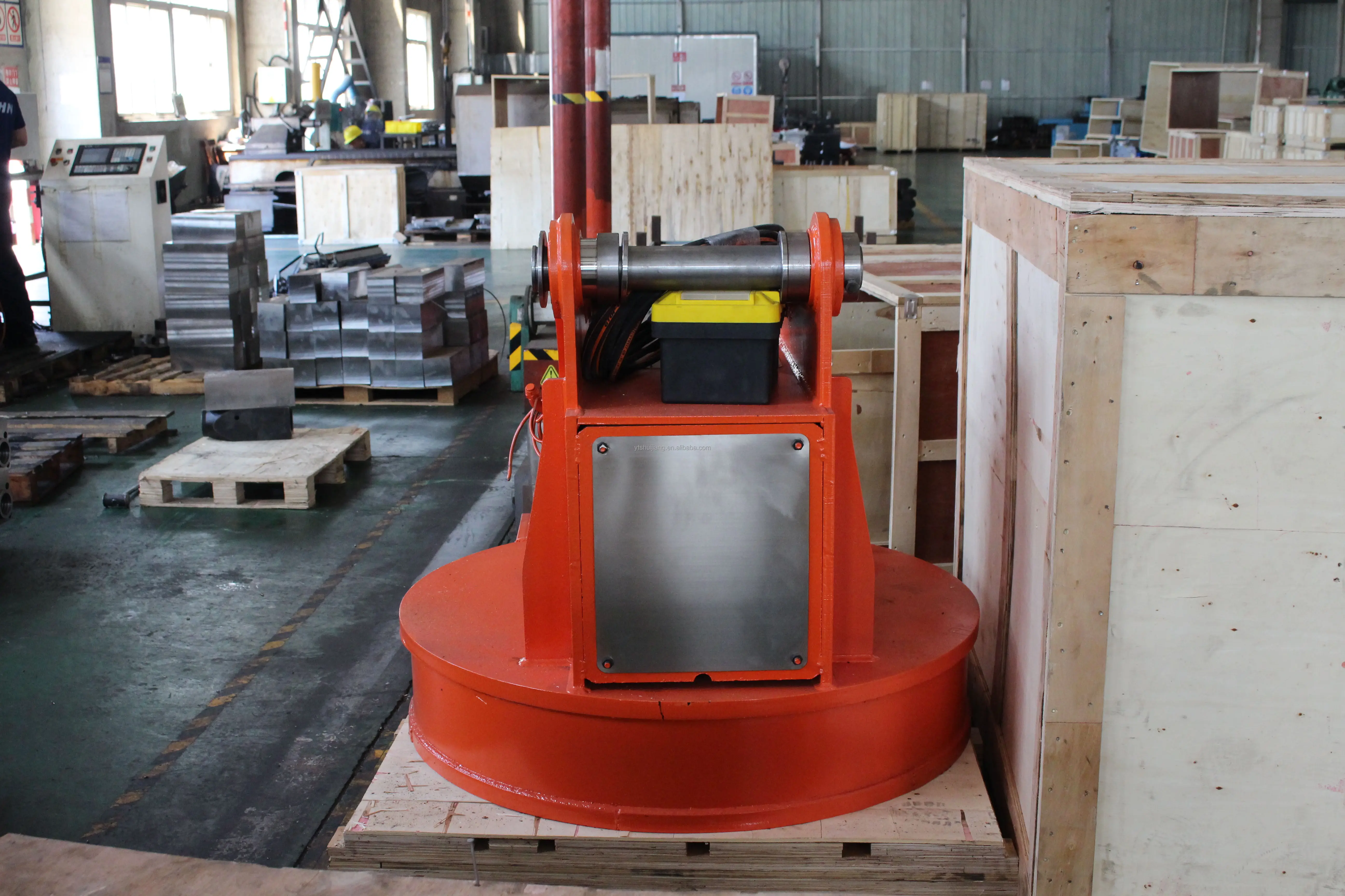 SJ-08 Heavy Duty Hydraulic Magnet Chuck for Excavators