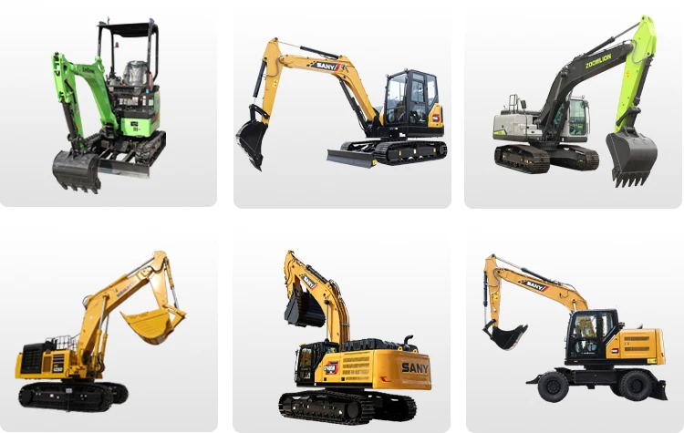 Sany Xcmg Mini Large Excavator Attachment Single Ripper Double Multi ...