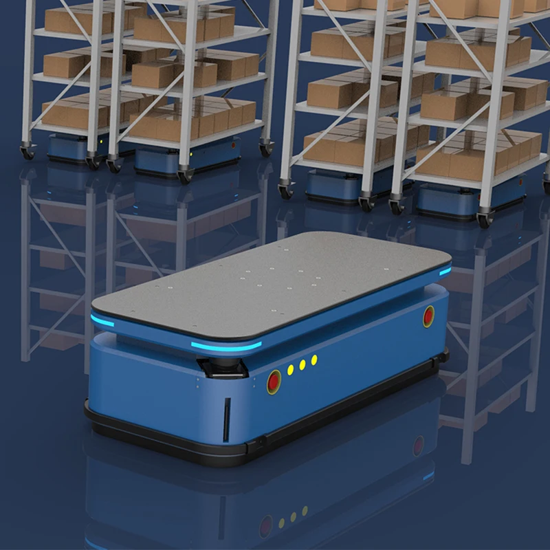 2023 Wellwit Traction Vehicle Automated Guided Vehicle Mir Robot Agv Loader Agv Transport Robot ...