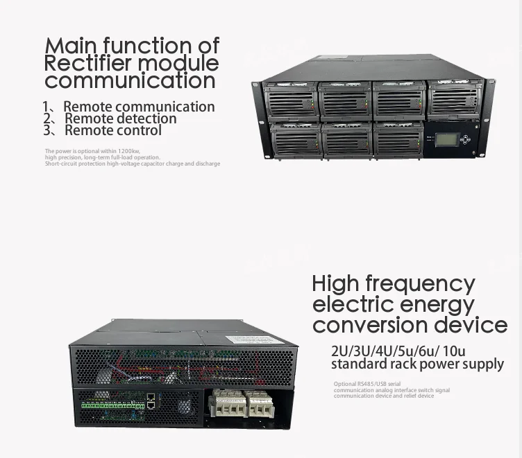 High Frequency DC Power Supply - 24V, 60A-180A, AC220V