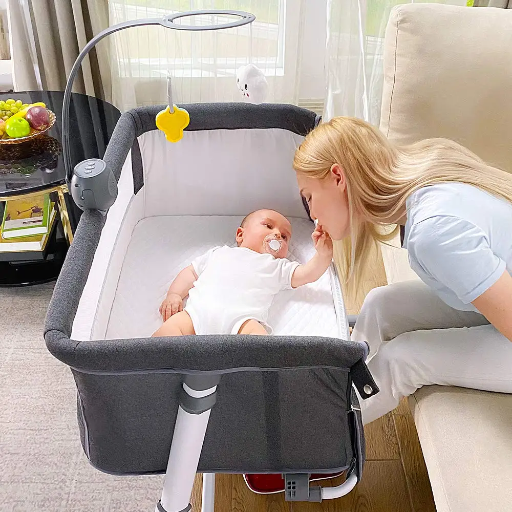 Wholesale Modern Multifunctional Adjustable High Infant Crib